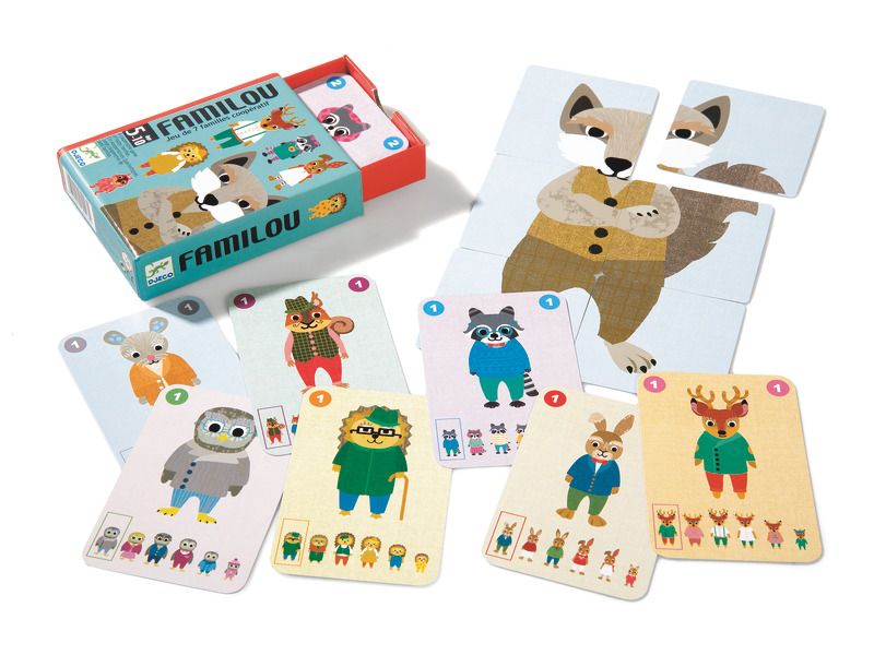 KARTENSPIEL 7 FAMILIEN Familou